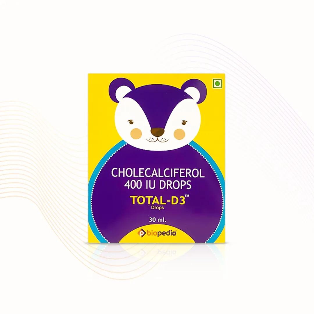 Total-D3® Drops 400 I.U - Biopedia