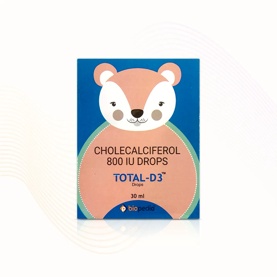 Total-D3® Drops 800 I.U - Biopedia